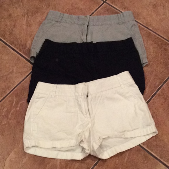 J. Crew Factory | Shorts | 0 Cotton J Crew Factory Shorts Bundle | Poshmark